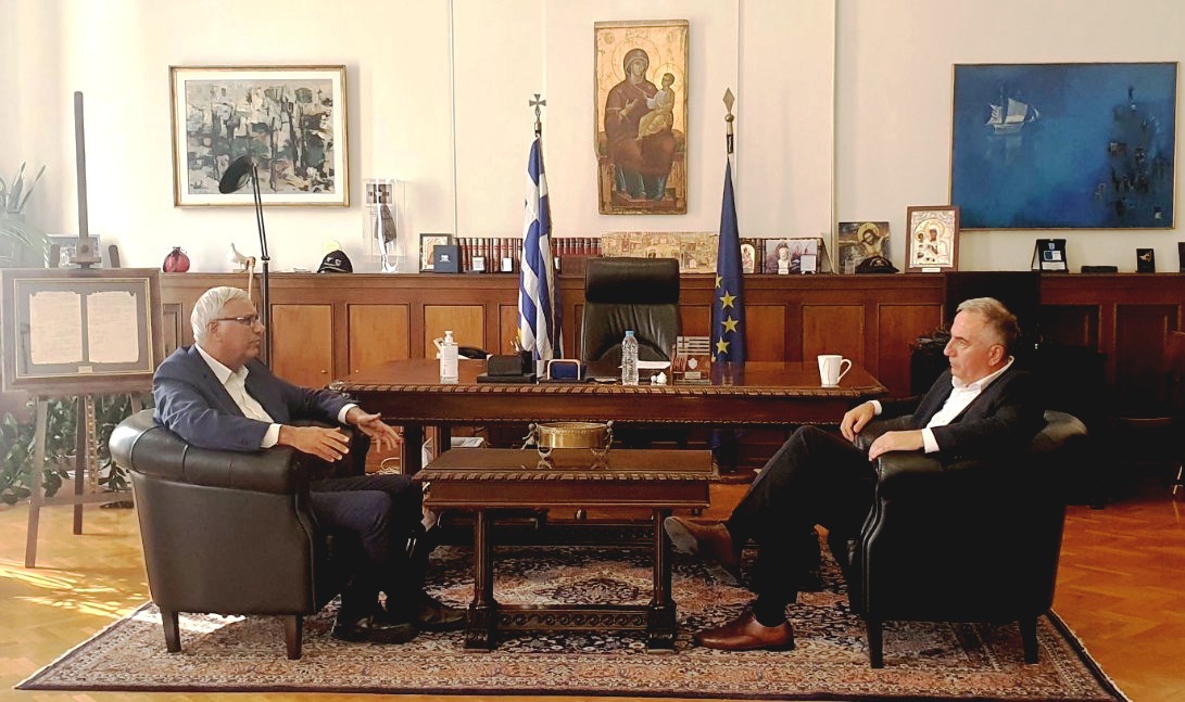 Συνεχείς συναντήσεις και επαφές είχε ο Γ.Γ. Εσωτερικών & Οργάνωσης κ ...